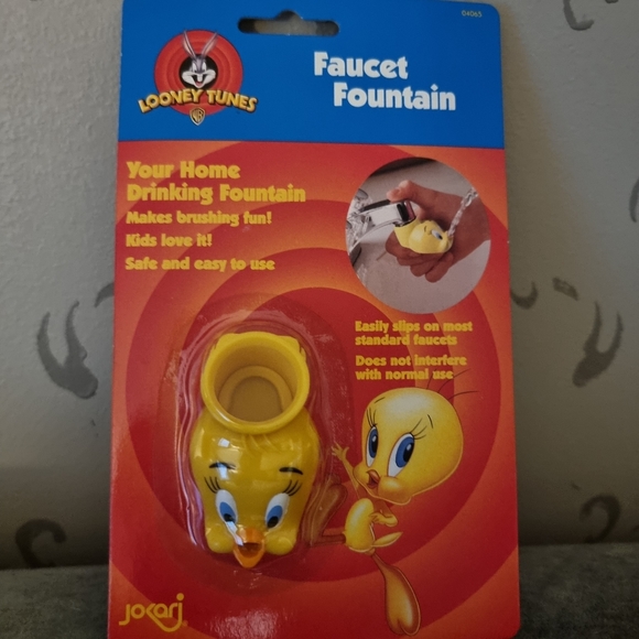 Warner Bros. | Other | Looney Tunes Tweety Bird Faucet Fountain | Poshmark